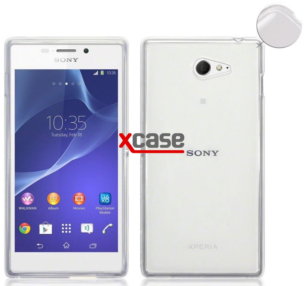 X-Line Sony Xperia M2 D2302/D2303/D2305 Ultra Slim plāns 0.3 mm ...